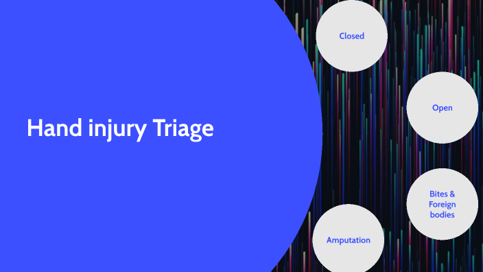 Acute hand injury BSSH Guidlines by Nada Khafaga on Prezi