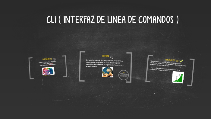 CLI ( INTERFAZ DE LINEA DE COMANDOS ) by Karol Martínez on Prezi