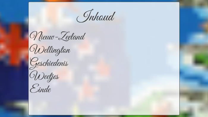 Nieuw-Zeeland by Dirk Scheepers on Prezi