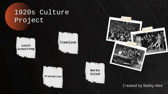1920s Culture Project by Bailey Alex on Prezi
