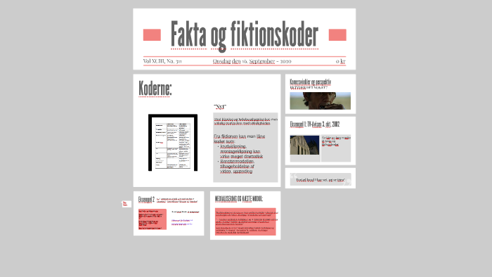 Fakta og fiktionskoder by ditte bak on Prezi