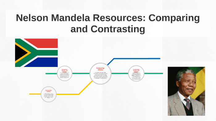 Nelson Mandela Resources: Comparing and Contrasting by Anabel Ford on Prezi