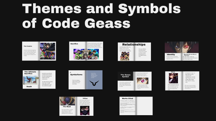 Themes and Symbol of Code Geass by Bryson Groves on Prezi