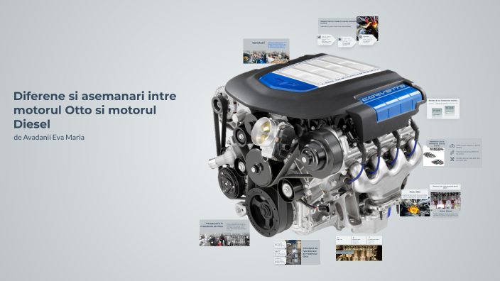 Diferențe și asemănări între motorul Otto și motorul Diesel by eva ...