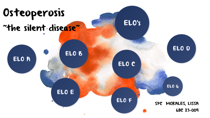 Osteoporosis The Silent Disease By Lissa Morales On Prezi