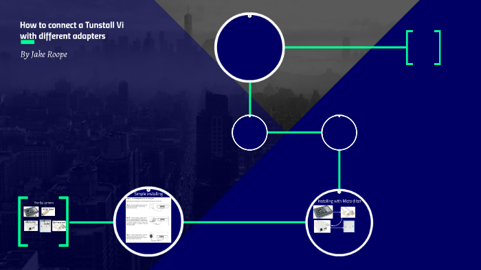 how to connect a Tunstall Vi with different adapters by jake roope on Prezi