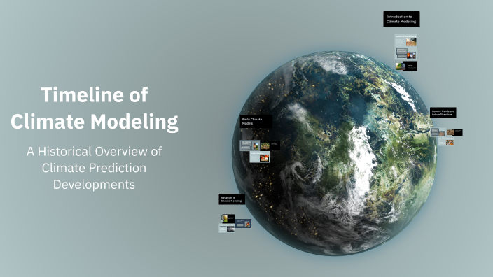 Timeline of Climate Modeling by arun GS on Prezi
