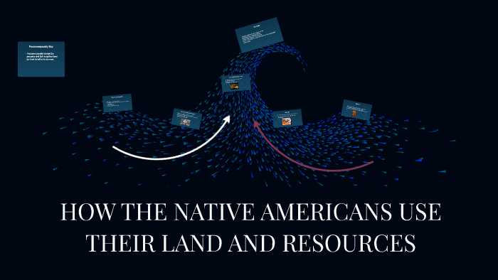 HOW THE NATIVE AMERICANS USE THEIR LAND AND RESOURCES by Chloe B. on Prezi