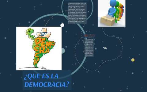 ¿QUE ES LA DEMOCRACIA? by on Prezi