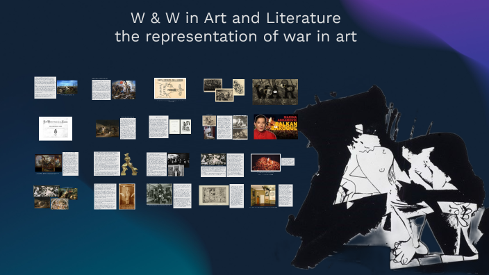 W & W in Art and Literature the representation of war in art by ...