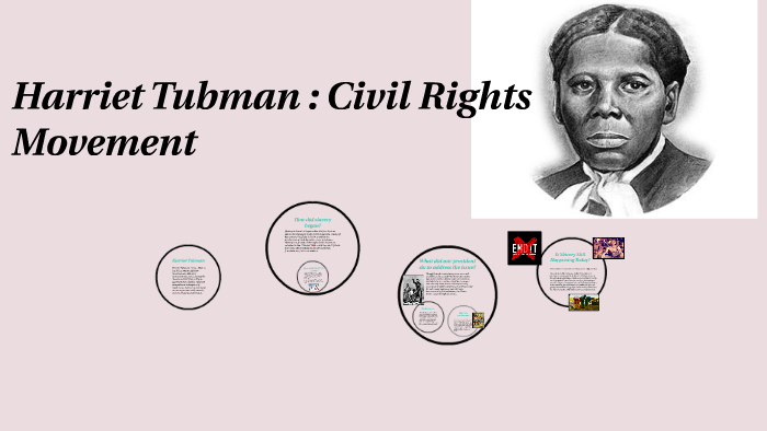 Harriet Tubman : Civil Rights Movement by Alvina Vinson on Prezi