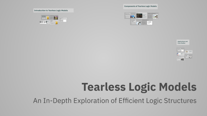 Tearless Logic Models by Brittany Paul on Prezi