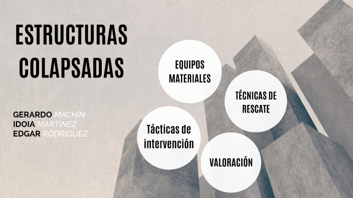ESTRUCTURAS COLAPSADAS by IDOIA Martínez herrera on Prezi