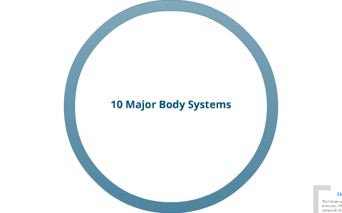 The 10 major Body Systems . by Akacia Villarreal on Prezi