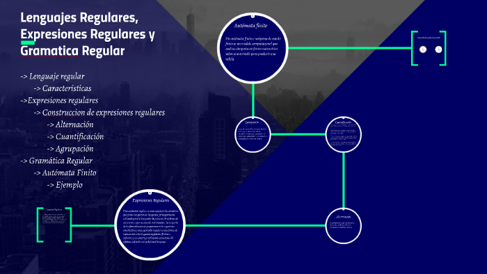 Lenguajes Regulares, Expresiones Regulares y Gramatica Regul by ...