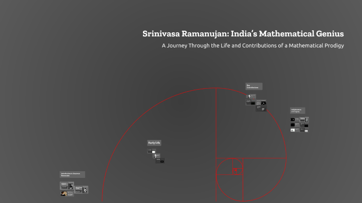 Srinivasa Ramanujan: India’s Mathematical Genius by MR. Jocker on Prezi