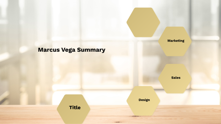 Marcus Vega presentation by Serena Williams on Prezi