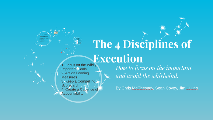 Book Report - The 4 Disciplines of Execution by Brian Suyat on Prezi