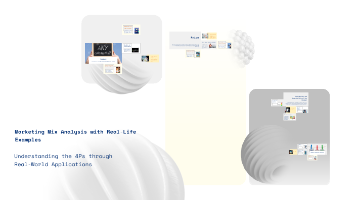 Marketing Mix Analysis with Real-Life Examples by Himanshu Yadav on Prezi