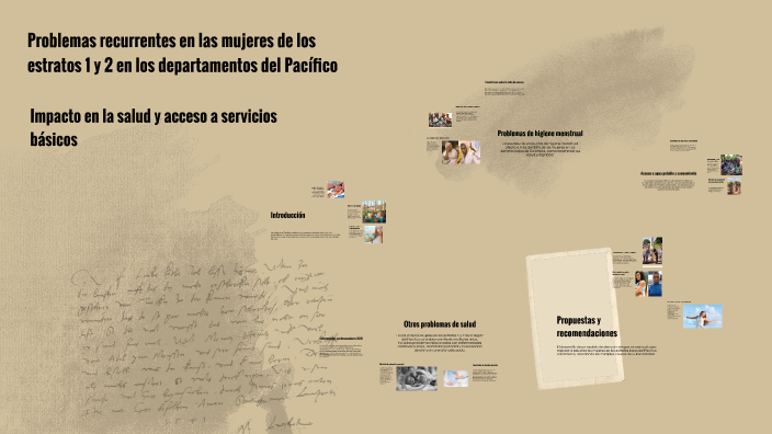 Problemas recurrentes en las mujeres de los estratos 1 y 2 en los ...