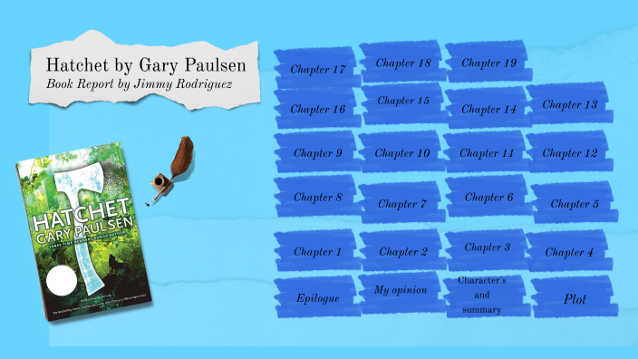 Book Report Hatchet by Gary Paulsen by Jimmy Rodriguez on Prezi