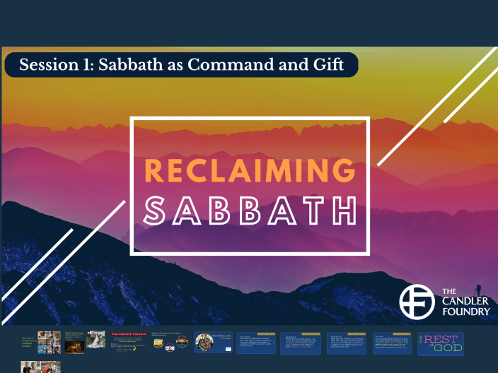 Reclaiming Sabbath - Session 1 - APC by Ryan Bonfiglio on Prezi