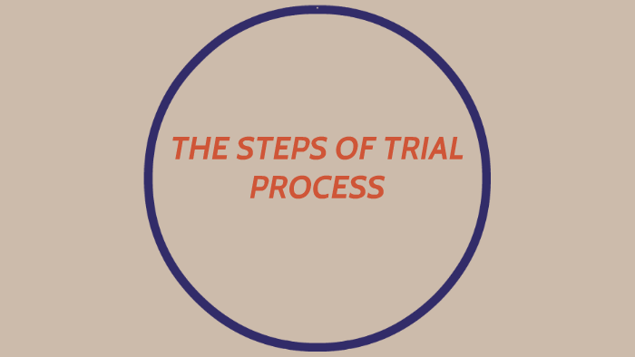 THE STEPS OF TRIAL PROCESS by kalieb jackson on Prezi