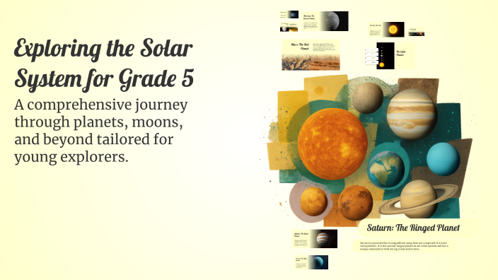 Exploring the Solar System for Grade 5 by Ying yoonaein on Prezi
