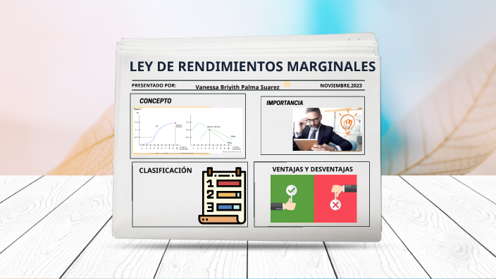 LEY DE RENDIMIENTOS MARGINALES by Vanessa Palma on Prezi