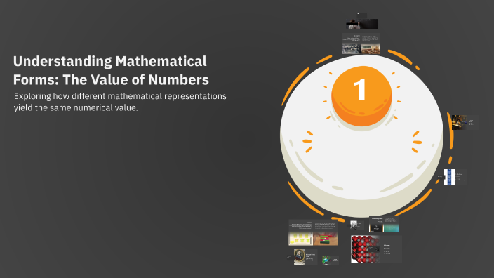 Understanding Mathematical Forms: The Value of Numbers by nestia ...