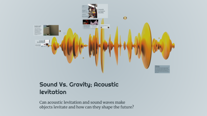 The Science of Acoustic Levitation: How Sound Defies Gravity by Riyaha ...