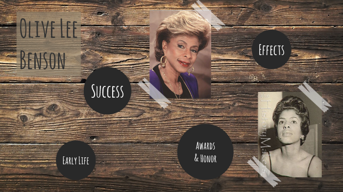Olive Lee Benson by Julia D on Prezi