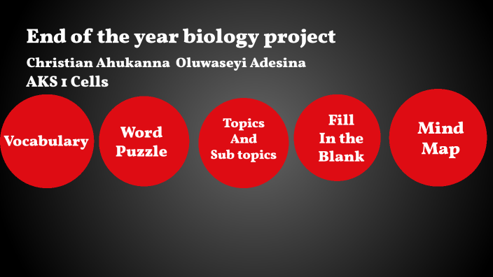 End of the year Biology Project by Christain Ahukanna on Prezi