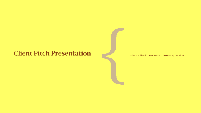 Client Pitch: Why Choose Me? by Benjamin Sebastian on Prezi