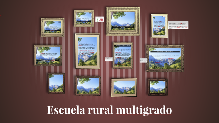 El Modelo de Escuela Rural Multigrado by jimena gonzalez toro on Prezi
