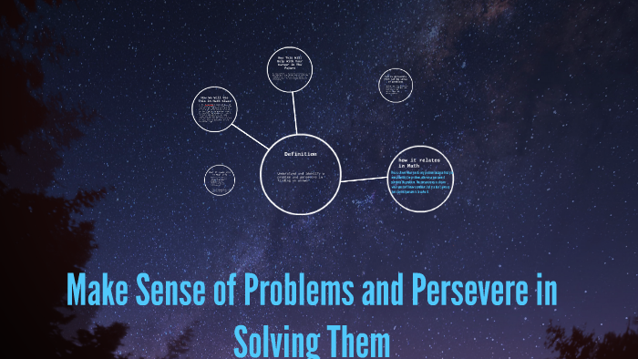 Make Sense of Problems and Persevere in Solving Them by Emily Doyle on ...