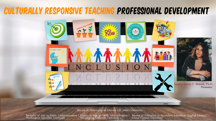 Cultural Responsive Teaching Professional Development by Lupita-Maria T ...