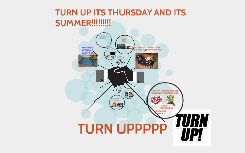 TURN UP ITS THURSDAY AND ITS SUMMER!!!!!!!!! by kiara harrison on Prezi
