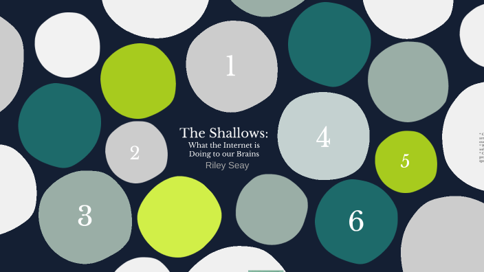 The Shallows: What the Internet is doing to our Brains by Riley Seay on ...