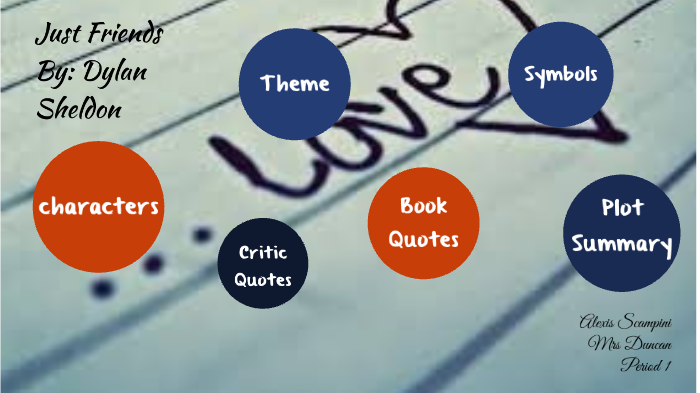 Just Friends by Dylan Sheldon by Alexis Scampini on Prezi