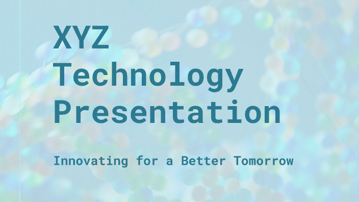 XYZ Technology - Innovating for a Better Tomorrow by Ishfaq ullah ...