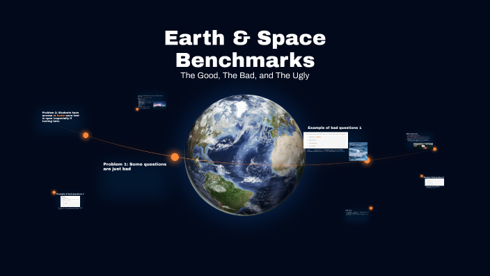 Earth & Space Benchmarks (The Good, The Bad, and The Ugly) by Nicolas ...