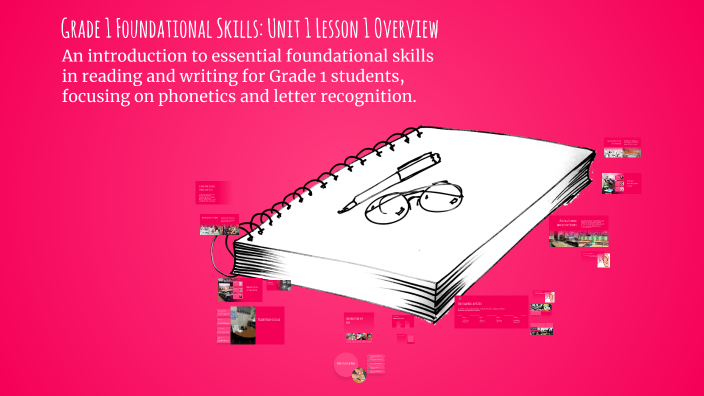 Grade 1 Foundational Skills: Unit 1 Lesson 1 Overview by Michelle ...