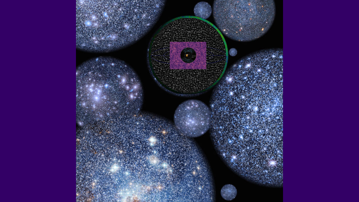 milky way zoom out to multiverse by Francis ferdinand martinez lozano ...