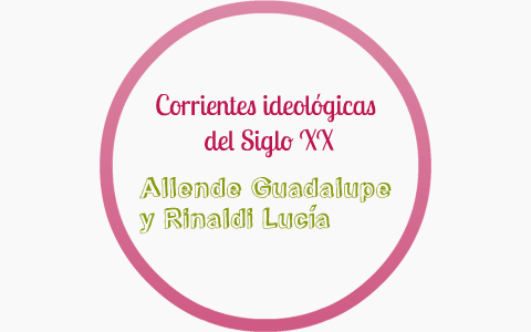 Corrientes ideológicas del Siglo XX by Guada Allende on Prezi