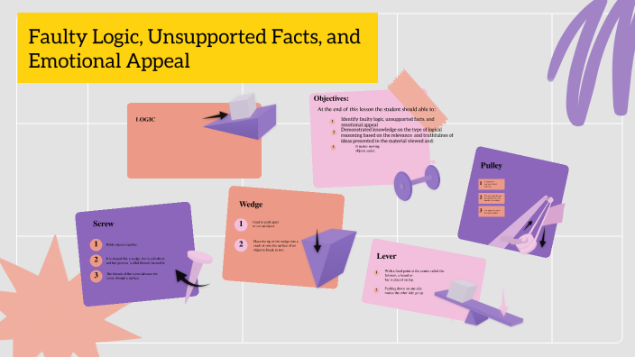 Faulty Logic, Unsupported Facts, and Emotional Appeal by Jeremae ...