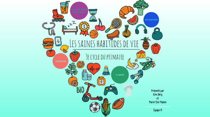Les saines habitudes de vie des jeunes by Joffrey Lord on Prezi