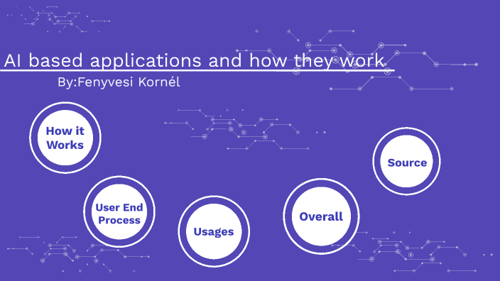 AI based applications by . . on Prezi