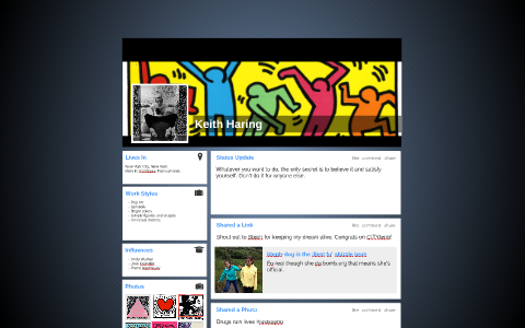 Keith Haring by Stephanie Rountree on Prezi