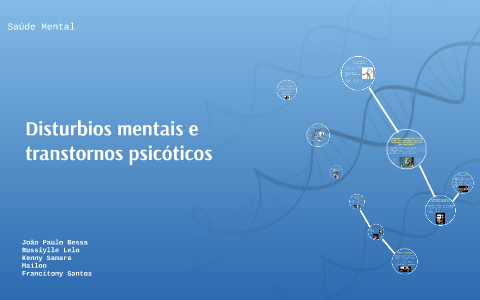 Disturbios mentais e transtornos psicóticos by João Paulo Bessa on Prezi